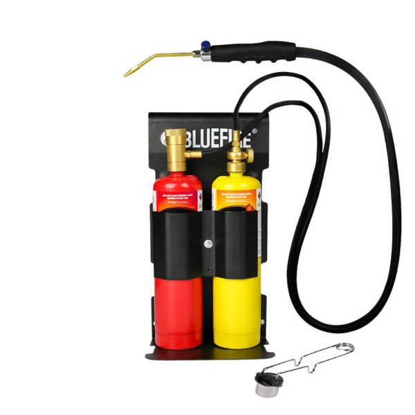 MR. TORCH HZ7145B Bluefire Oxygen Mapp Propane Cutting Torch Kit for ...