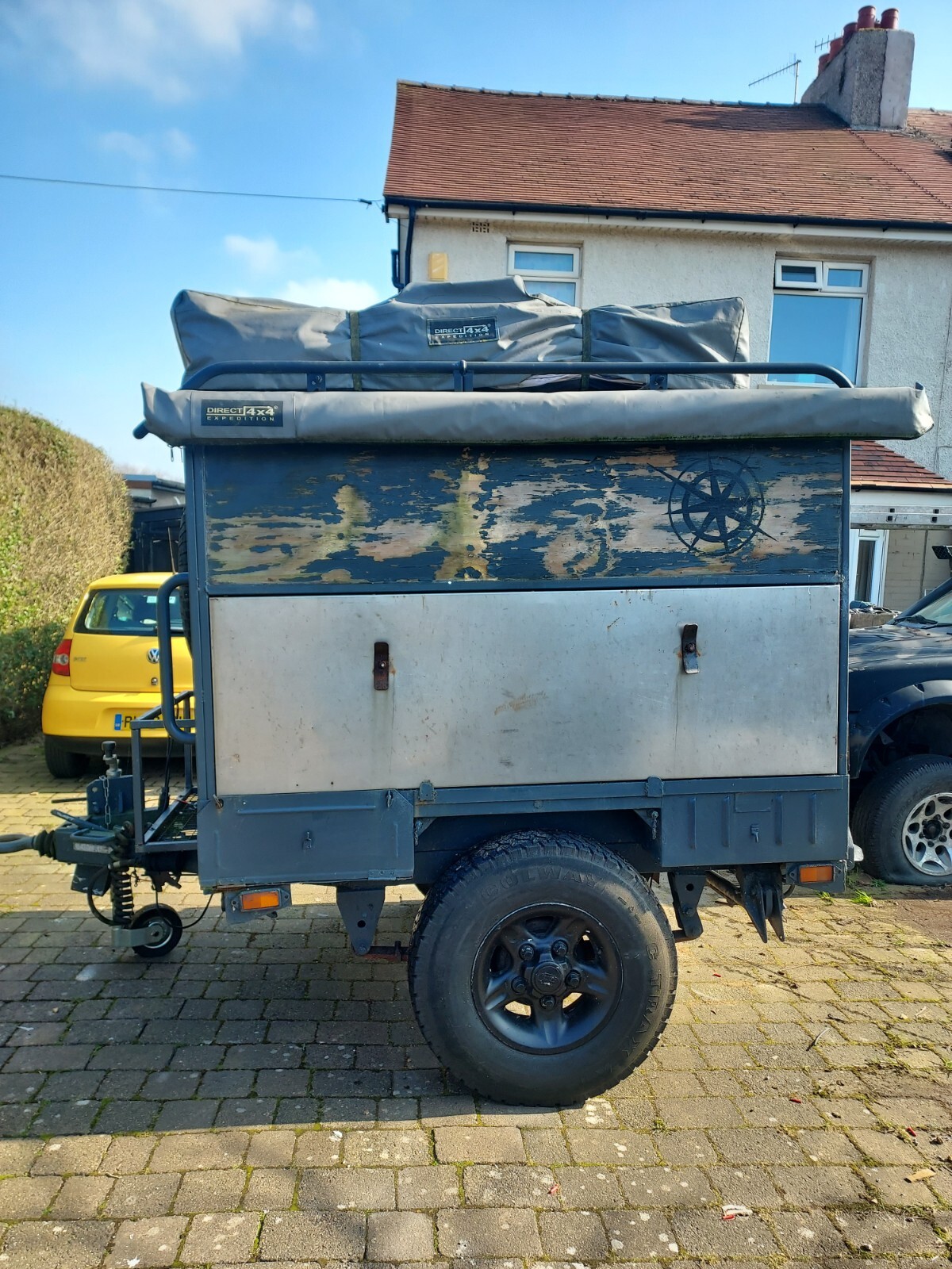 Sankey Wide Track Off Road 4x4 Expedition Trailer ex Army Field Kitchen ...