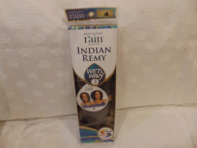 Moisture Remy Rain Indian Human Hair Wet & Wavy 3Pcs Moist Jerry Color ...