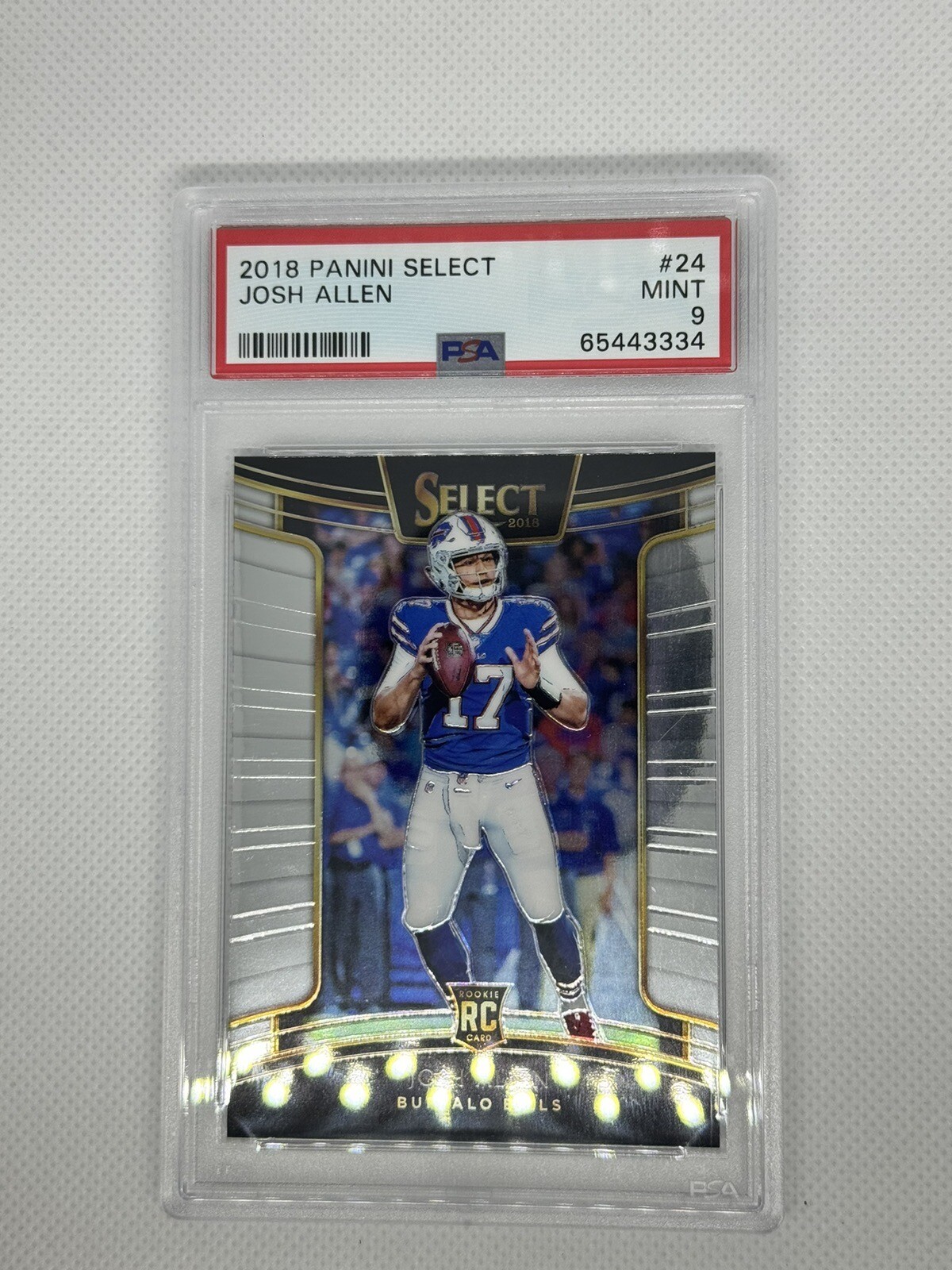 2018 Panini Select - Concourse Josh Allen #24 Silver Prizm (RC) for ...