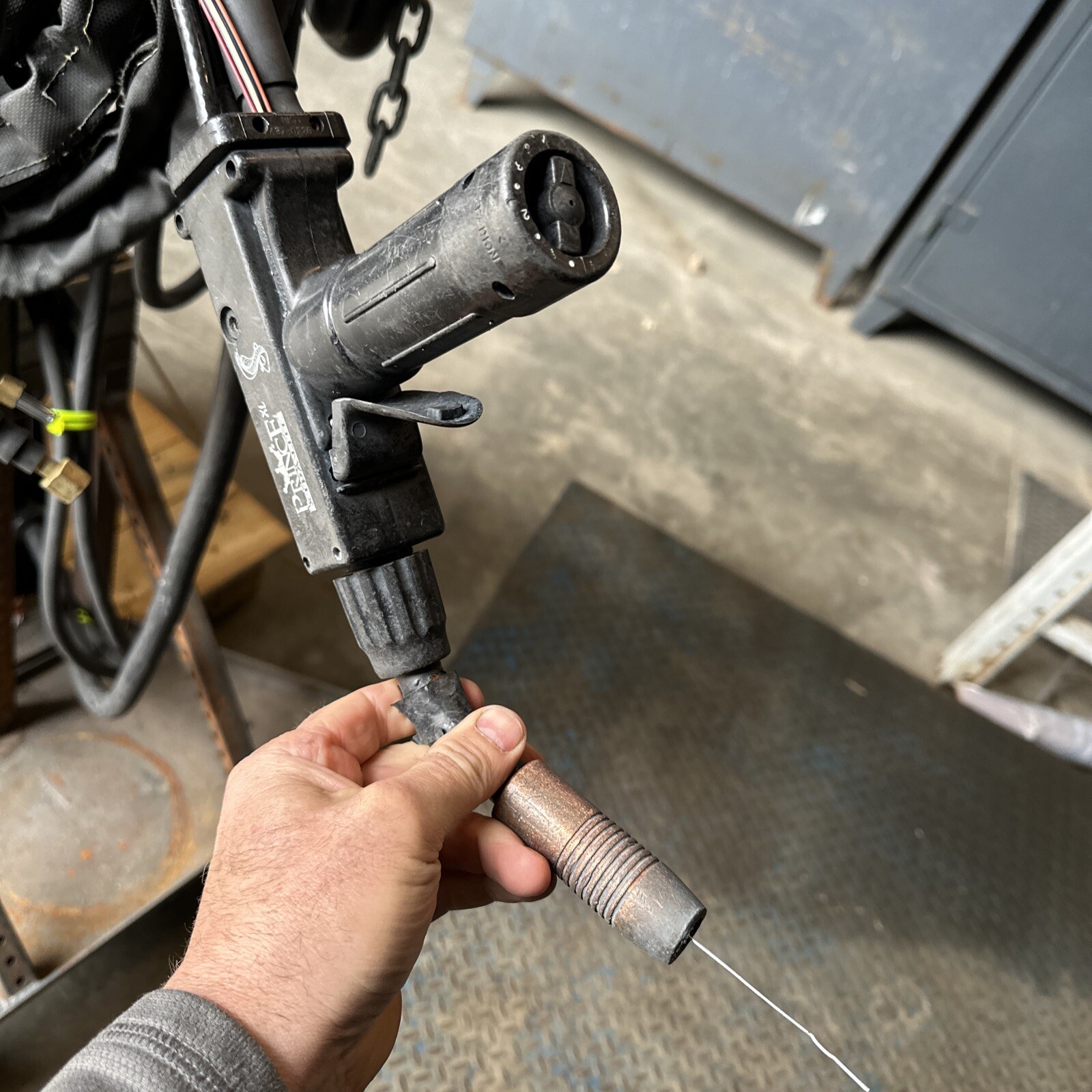 MK Products/miller Xmt304 Cobramatic Push-Pull Feeder 2 Guns Welder ...