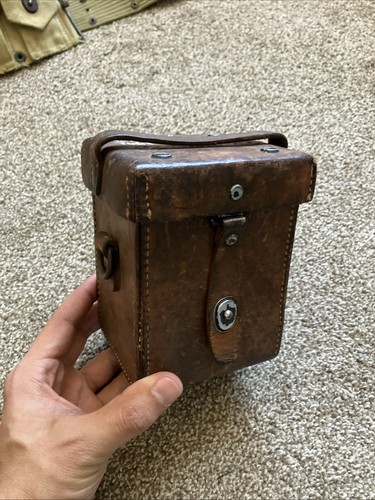 US WW2 Mortar Sight M14 leather Carrying Case USGI WWII | eBay