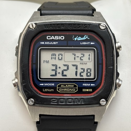 Vintage 1988 CASIO Divers DW-1500 JAPAN 690 Digital Watch Mens - New ...