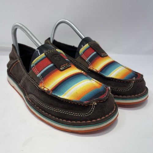 Ariat Women's Cruiser Shoe Brown/Multicolor Size 7.5B Rodeo Cowgirl ...