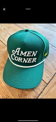 THE MASTERS Amen Corner SnapBack Hat - Augusta National - NEW w/Tags | eBay