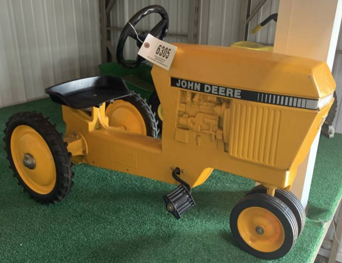 DECAL SET GEN II "55" IND John Deere Toy Pedal Tractor Computer Cut | eBay