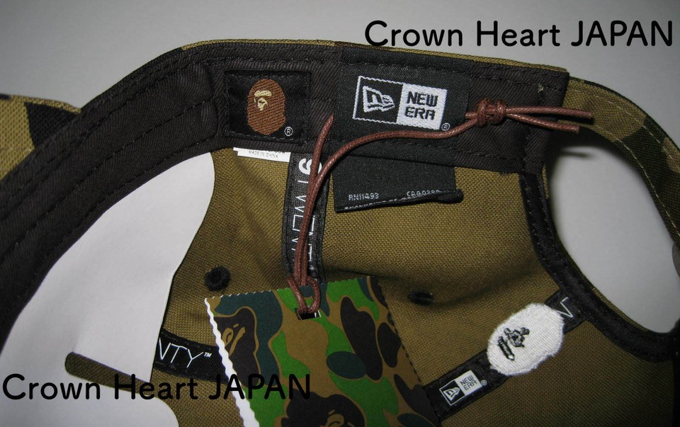 New A BATHING APE Men's 1ST CAMO BAPE STA NEW ERA PANEL CAP Auth BAPE ...