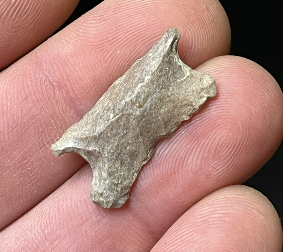 UNIQUE HAFTED SCRAPER POINT OHIO ARROWHEAD AUTHENTIC INDIAN ARTIFACT ...