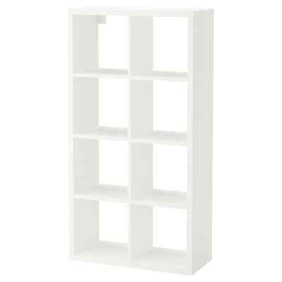 Brand IKEA New FLYSTA Shelving unit,White 69x132 cm | eBay UK