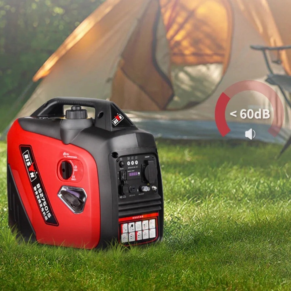 Portable Small Generator Silent Variable Frequency Gasoline Generator ...