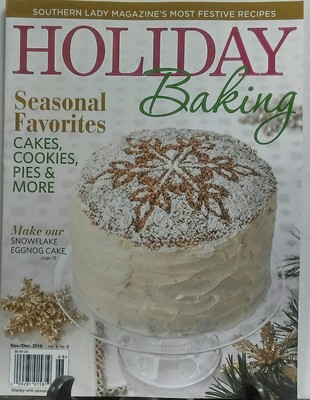 Southern Lady Holiday Baking Christmas Special 2016 Fall Cakes Pie FREE ...