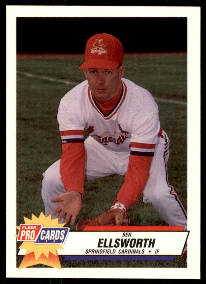 1992 Fleer ProCards Ben Ellsworth Savannah Cardinals #1857 | eBay
