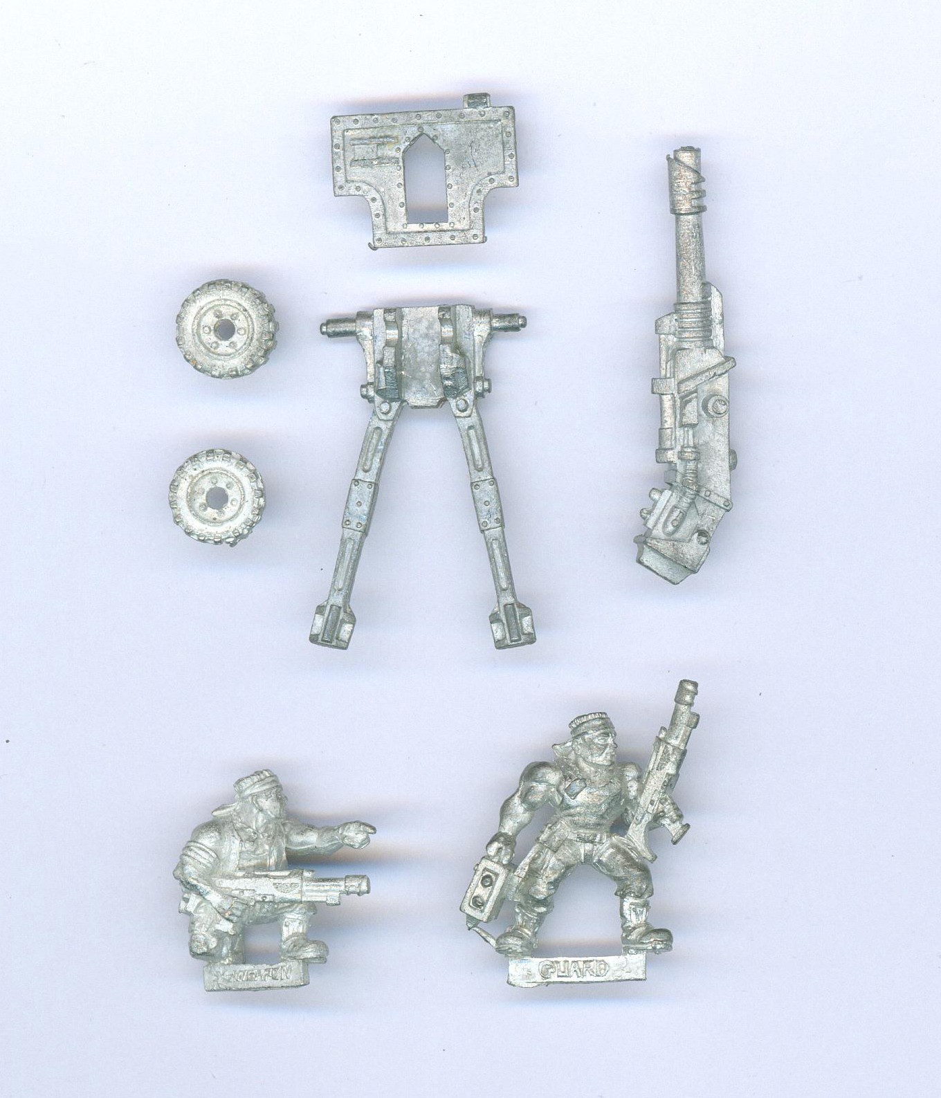 CITADEL WARHAMMER 40K OOP CATACHAN IMPERIAL GUARD LASCANNON | eBay UK