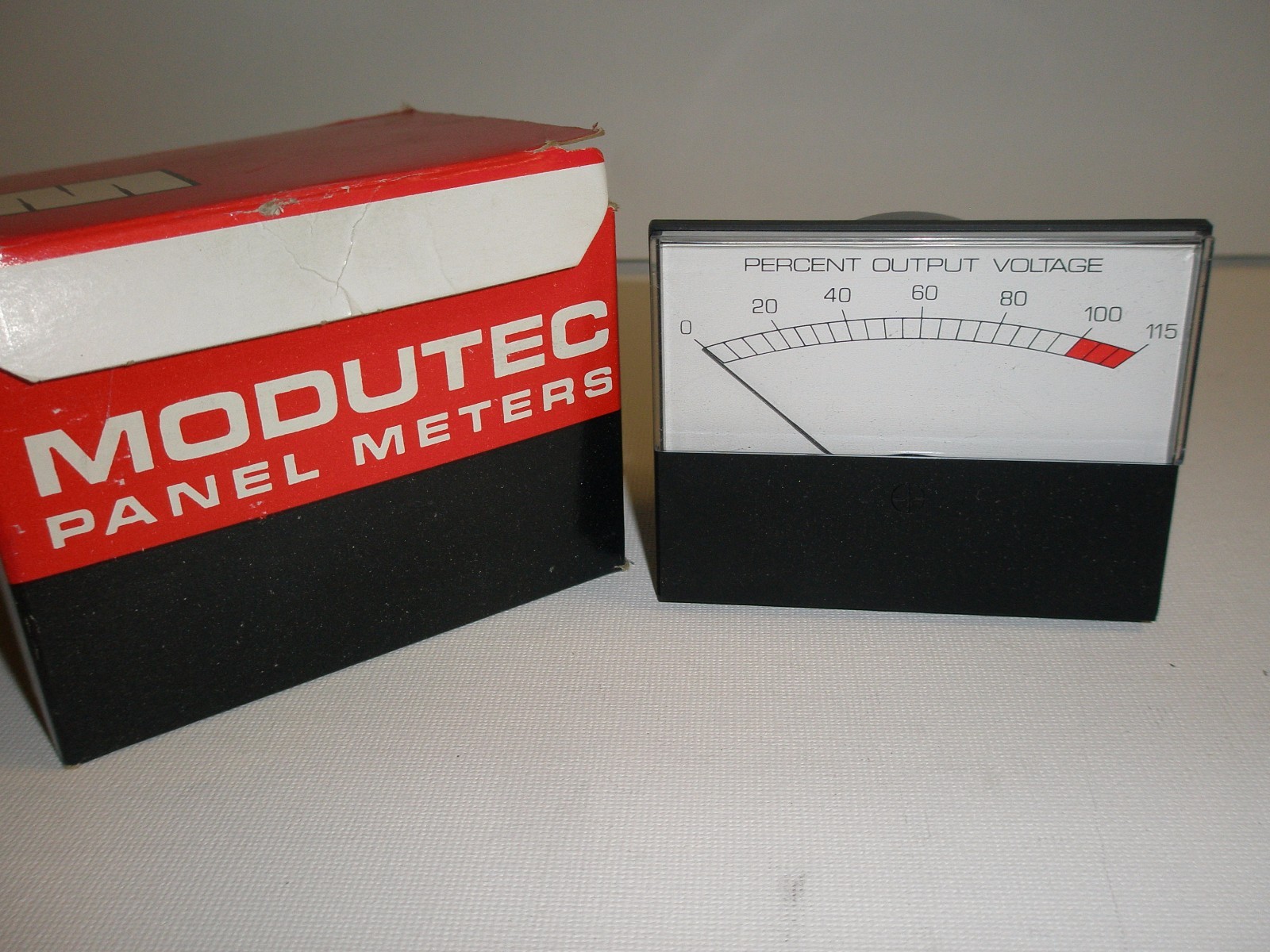 Modutec Panel Meter 0 - 115 Percent Output Voltage | eBay