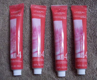 Lot of 4 L'Oreal Excellence Creme Conditioner - New and Fresh | eBay