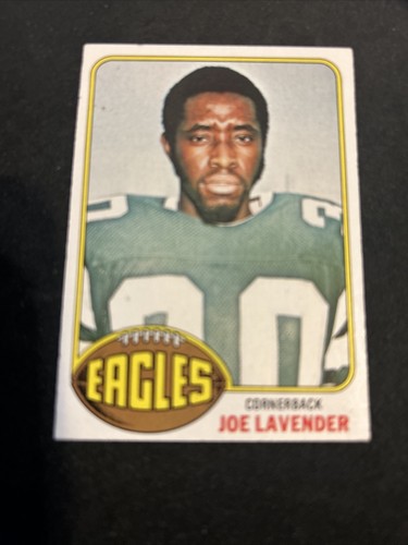 1976 Topps Rookie Card #339 Joe Lavender Philadelphia Eagles NmMt OC ...
