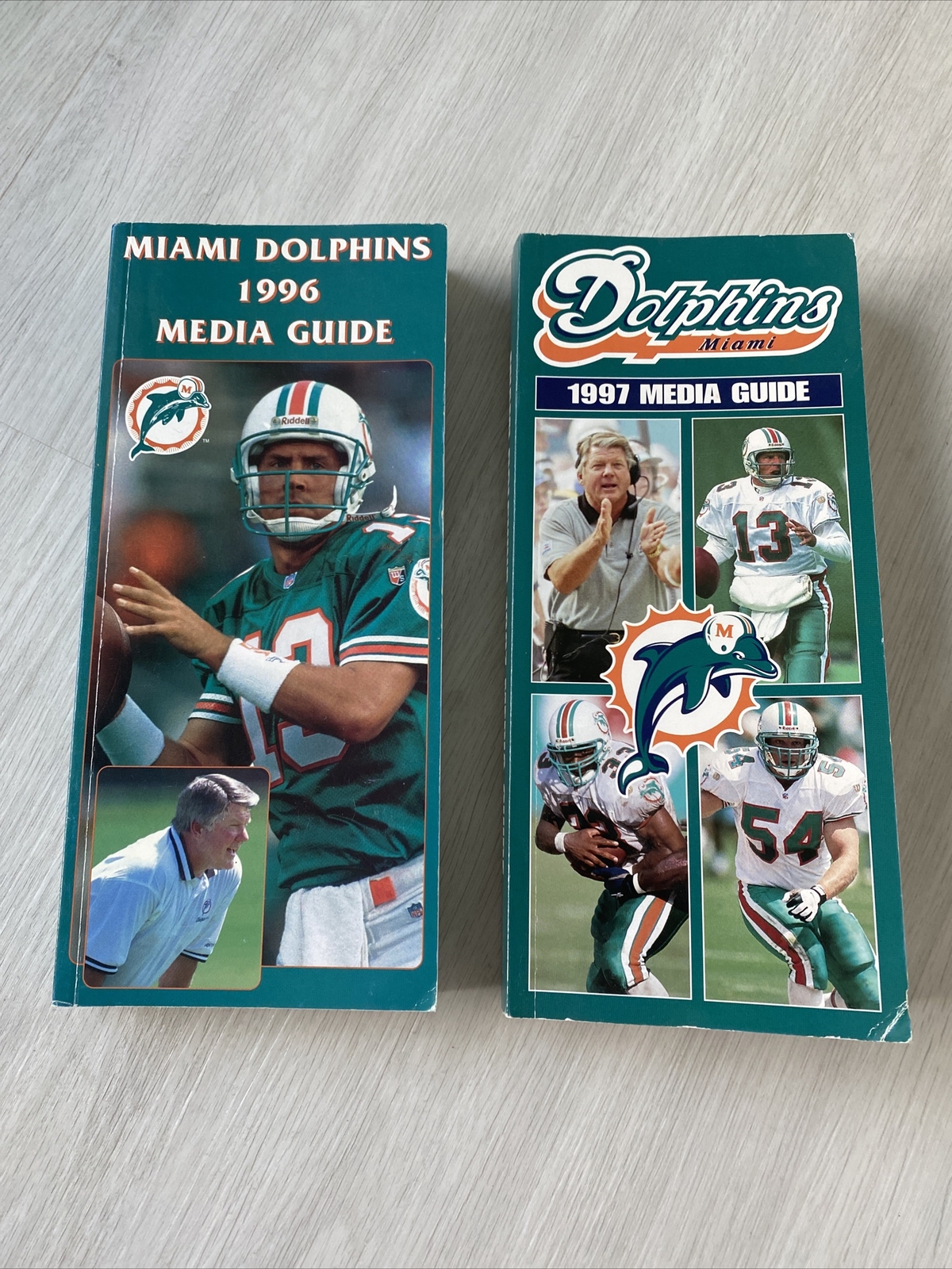 ‘96 ‘97 ‘00 ‘02 Miami Dolphins Media Guide 1997-98 Completing Puzzle ...