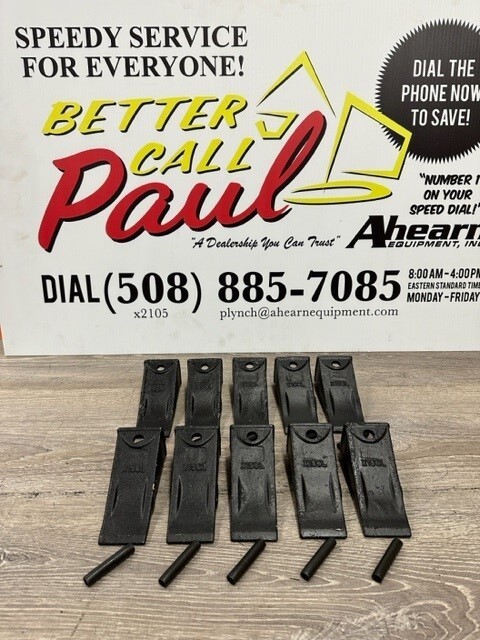 10 Pack X156 L Long Teeth with ROLL PINS for Digging Buckets | eBay