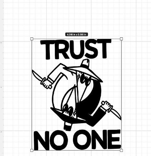 Spy vs Spy "TRUST NO-ONE" Self-adhesive Vintage Vinyl Decal/Sticker 4x5 ...