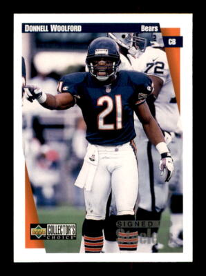 1997 Football Upper Deck Donnell Woolford Pittsburgh Steelers #99 2 | eBay