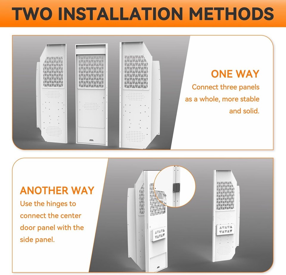 Van Partition Bulkhead Fit for Ford Transit Medium Roof 150 250 350 NEW ...