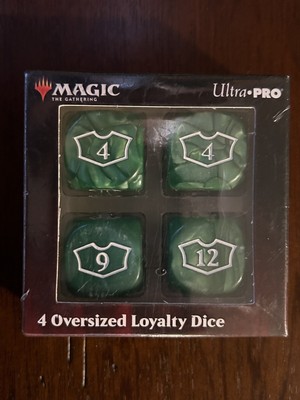 Oversized Deluxe Loyalty Dice Set 22mm Forest | MtG Magic the Gathering ...