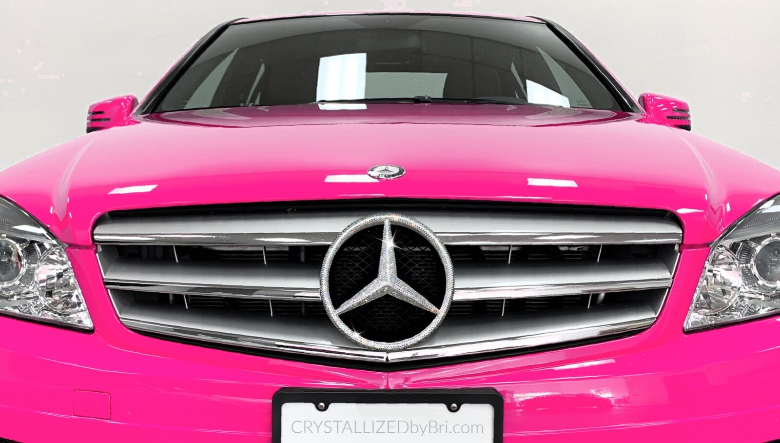 Bling Emblem for MERCEDES BENZ Car Badge AUSTRIAN CRYSTALS Custom ...