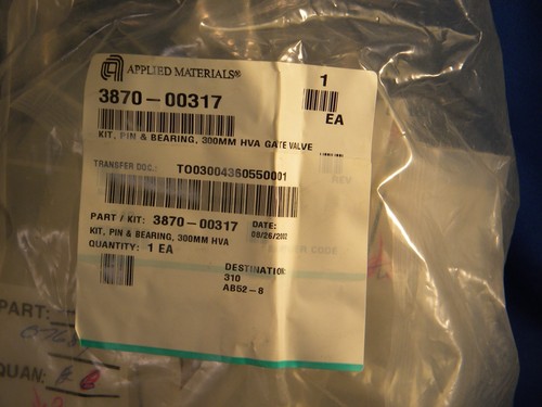 AMAT Applied Materials 3870-00317 Kit Pin & Bearing 300mm HVA Gate ...