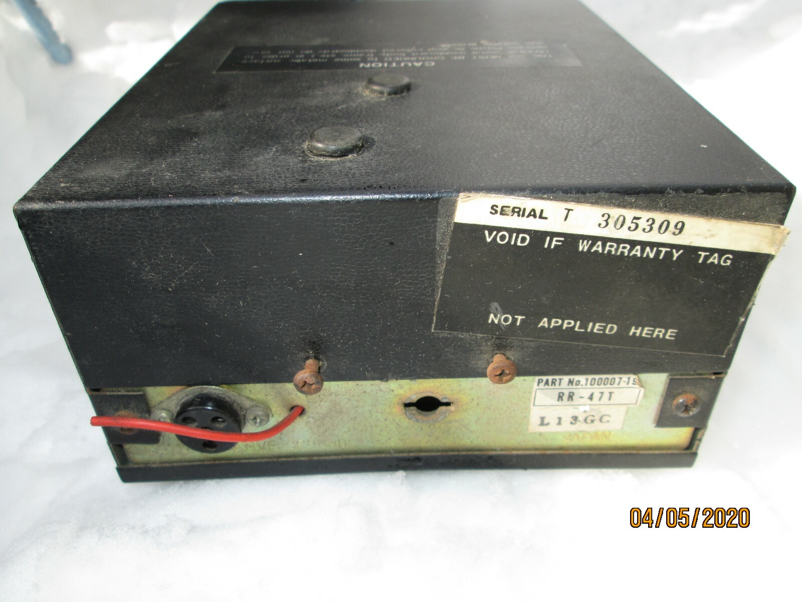 VINTAGE 1960s - 1970s 8 TRACK CAR STEREO EIGHT TRACK TAPE PLAYER ...