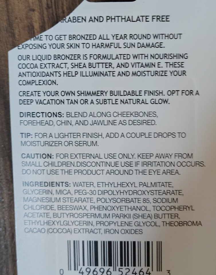 3 Pack B- Pure Drunk Elephant Dupe Bronzer Drops Tanning Paraben Phthalate Free | eBay