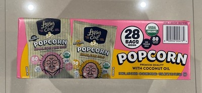 Lesser Evil Organic Popcorn Variety Vend Pack, 0.65 Ounce (Pack of 28 ...