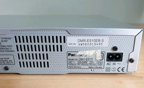 Panasonic DMR-ES10 DVD Player / Recorder In Silver Tested Working | eBay