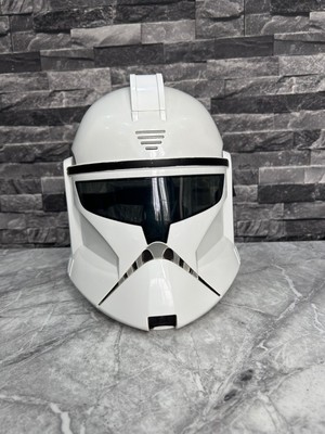 Star Wars Clone Trooper Mask Hasbro 2011 Interactive Talking Helmet ...