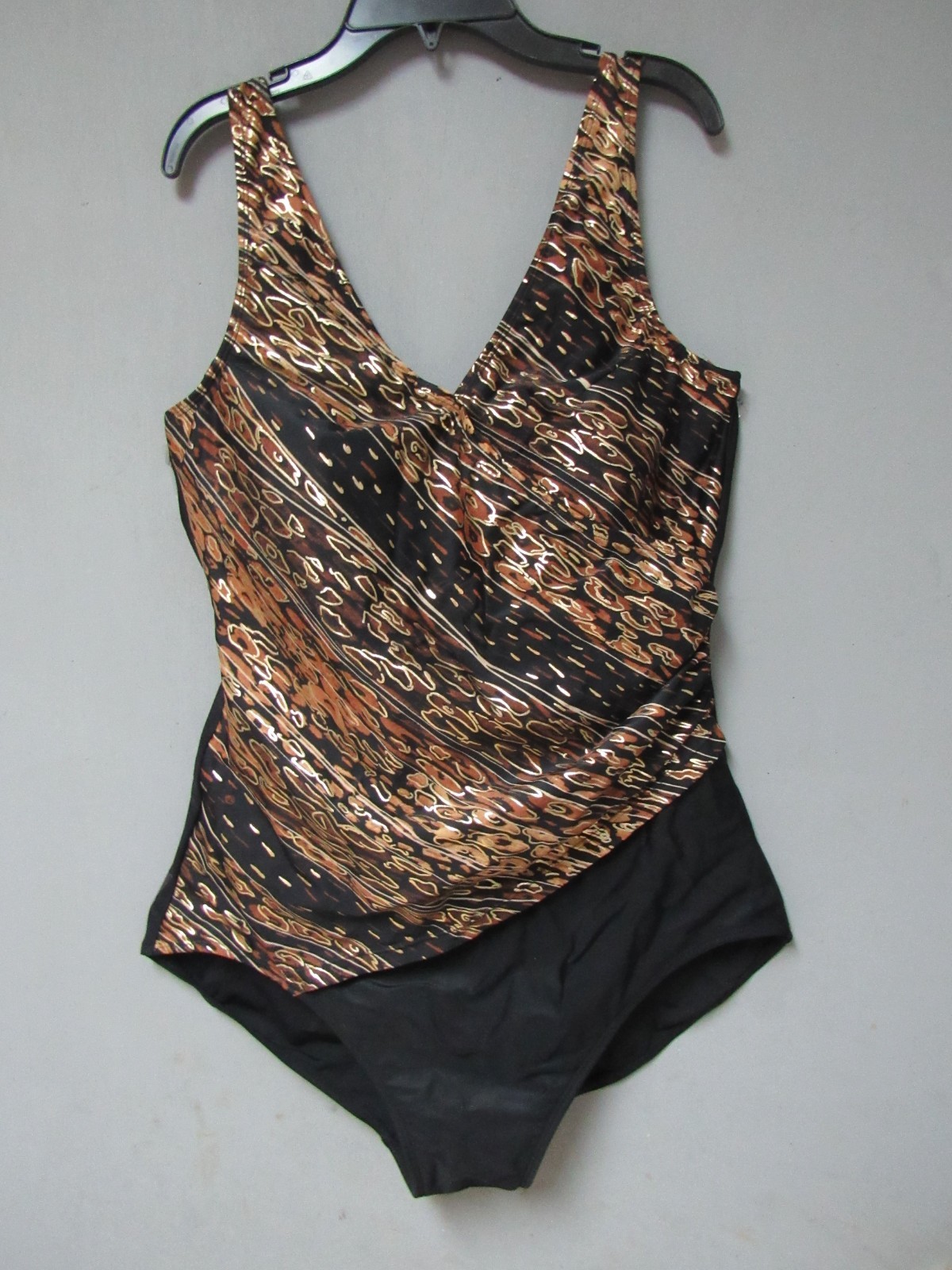 Jaclyn Smith One Piece Swimsuit Bathing Suit Black / … - Gem