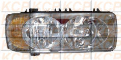 NEW Daf LF CF XF95 XF105 Headlamp with Indicator Off Side (Manual) 2001 ...