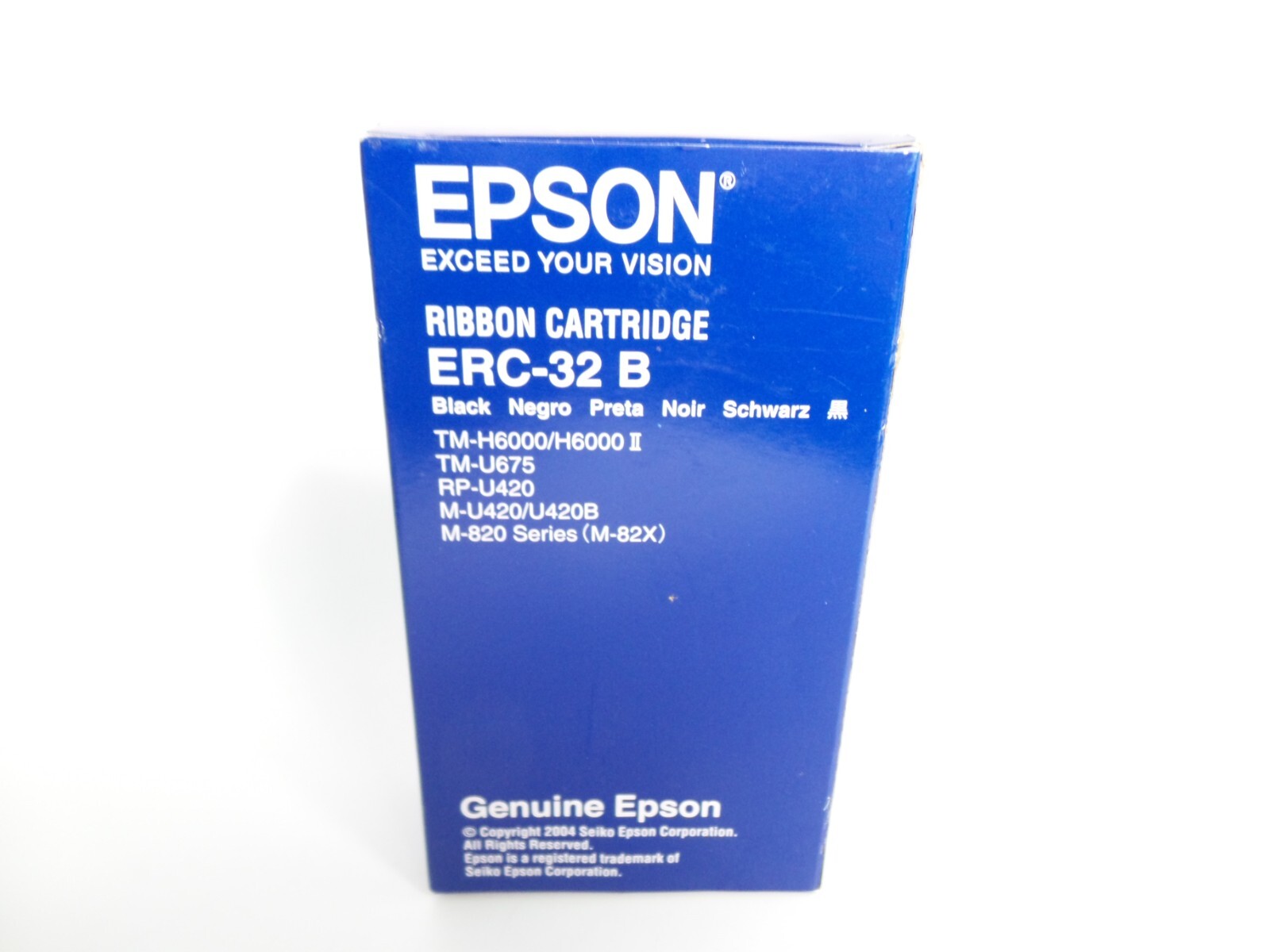 Epson ERC-38 B Black Ribbon Cartridge genuine oem | eBay