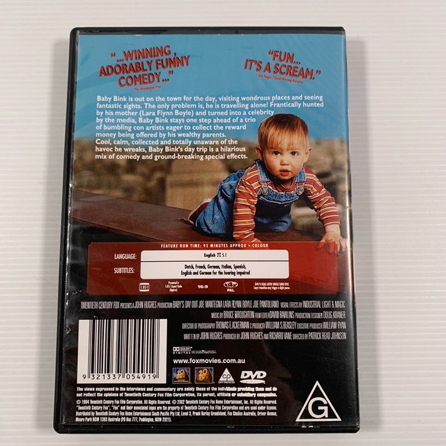 Baby's Day Out (DVD, 1994) for sale online | eBay