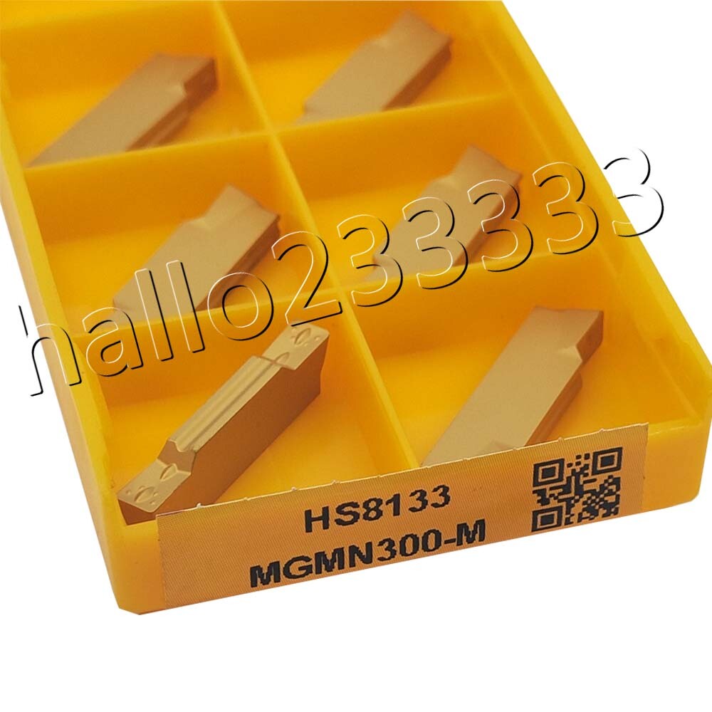 10pc MGMN300-M HS8133 3mm Carbide Insert for MGEHR/MGIV R Grooving Cut ...