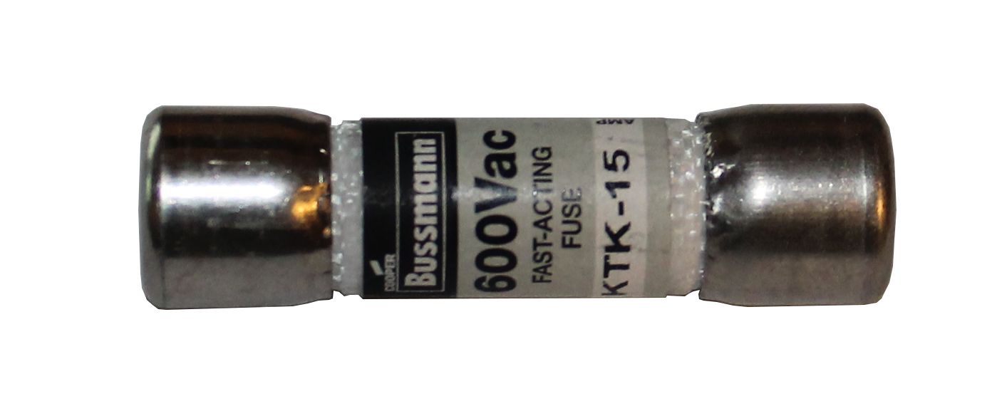 KTK-15 Fast Acting Fuse 892583 15 Amp 600 Volt (2 Pack) - Fast Shipping ...