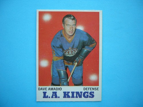 1970/71 O-PEE-CHEE NHL HOCKEY CARD #33 DAVE AMADIO EX/NM SHARP!! 70/71 ...