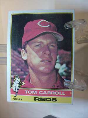 1976 Topps Baseball Card #561 - Tom Carroll - Cincinnati Reds (92568 ...