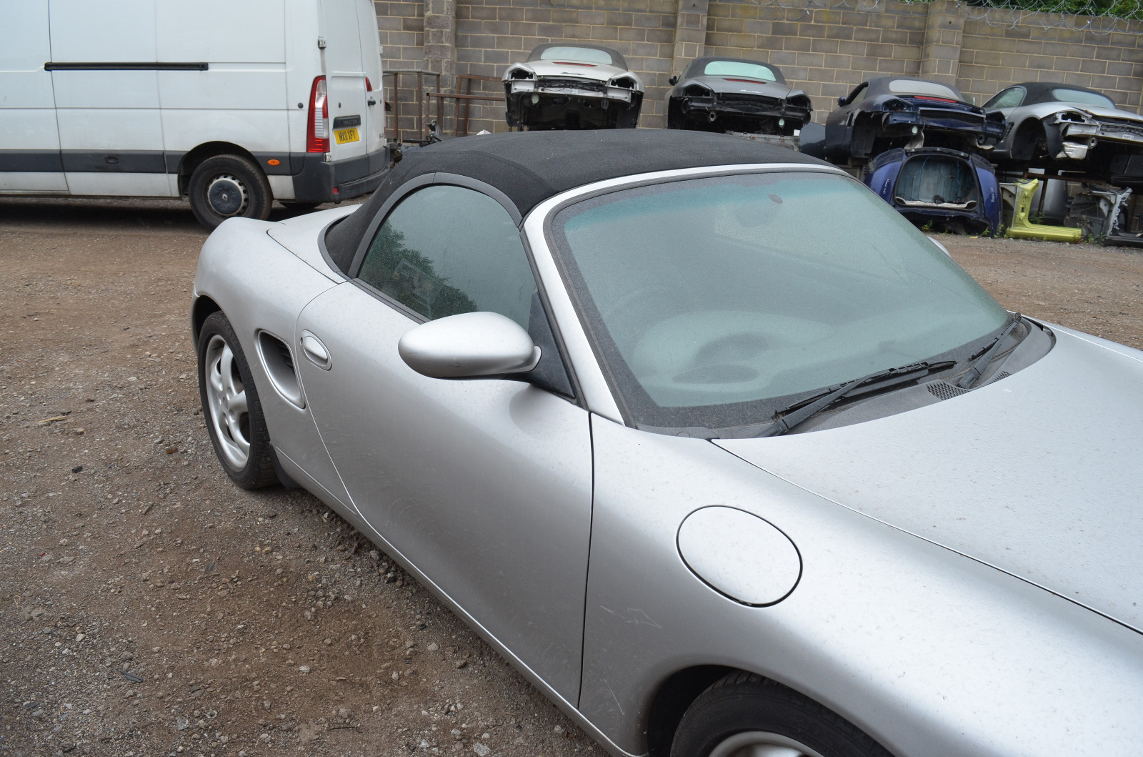 PORSCHE 986 boxster 2.5 tiptronic n/s door shell silver, | eBay UK