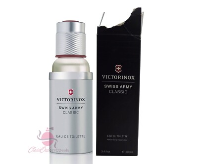 Victorinox cologne by Swiss Army Classic 3.4 oz / 100 ml EDT Spray for ...