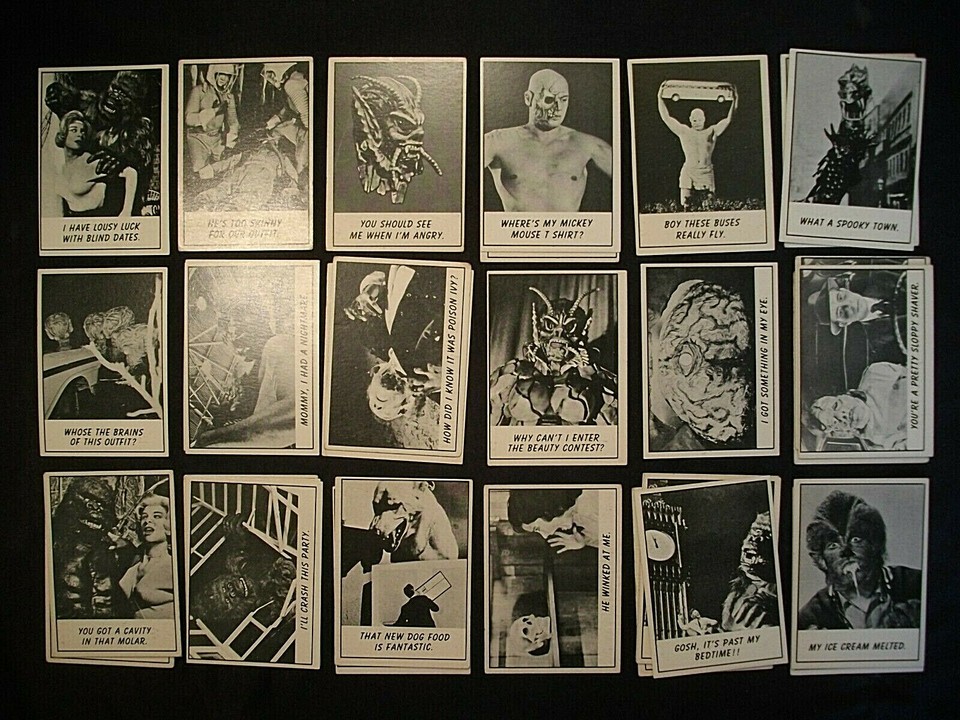 1966 Topps MONSTER LAFFS cards QUANTITY U PICK READ FIRST BEFORE YOU ...