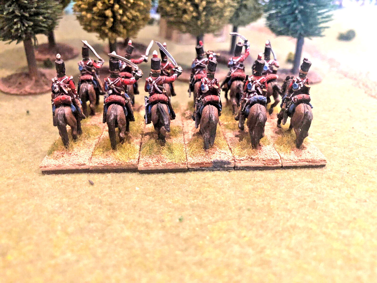 15mm 18mm AB Figures 1809 British elmet Dragoon Napoleonic painted | eBay