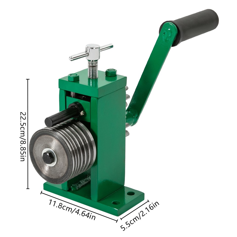Hand Crank Ring Bracelet Press Bending Machine Making Tool Jewelry Ring ...