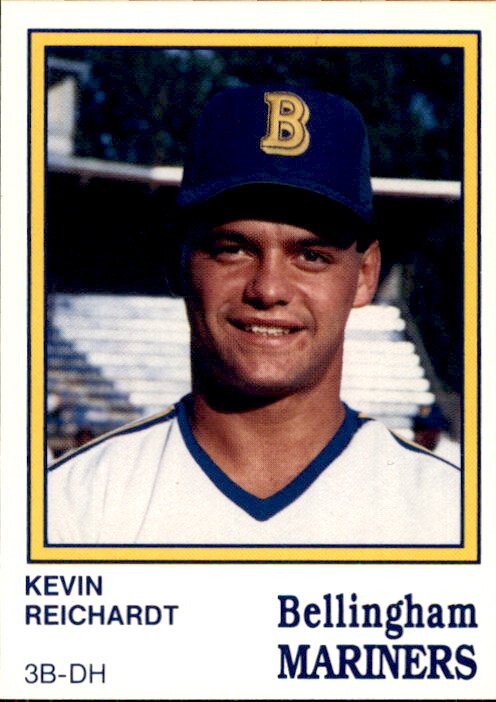 1987 Bellingham Mariners Team Issue 5 Kevin Reichardt Appleton ...