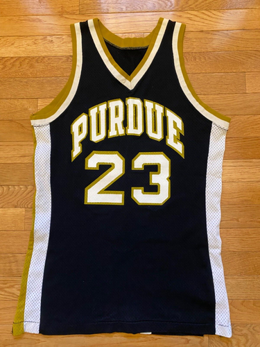 #23 Troy Lewis Champion VTG Purdue Boilermakers Basketball Jersey Men ...