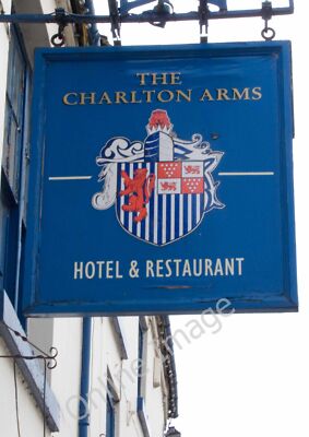 Photo 6x4 Charlton Arms pub sign Wellington/SJ6411 The sign still hangs ...