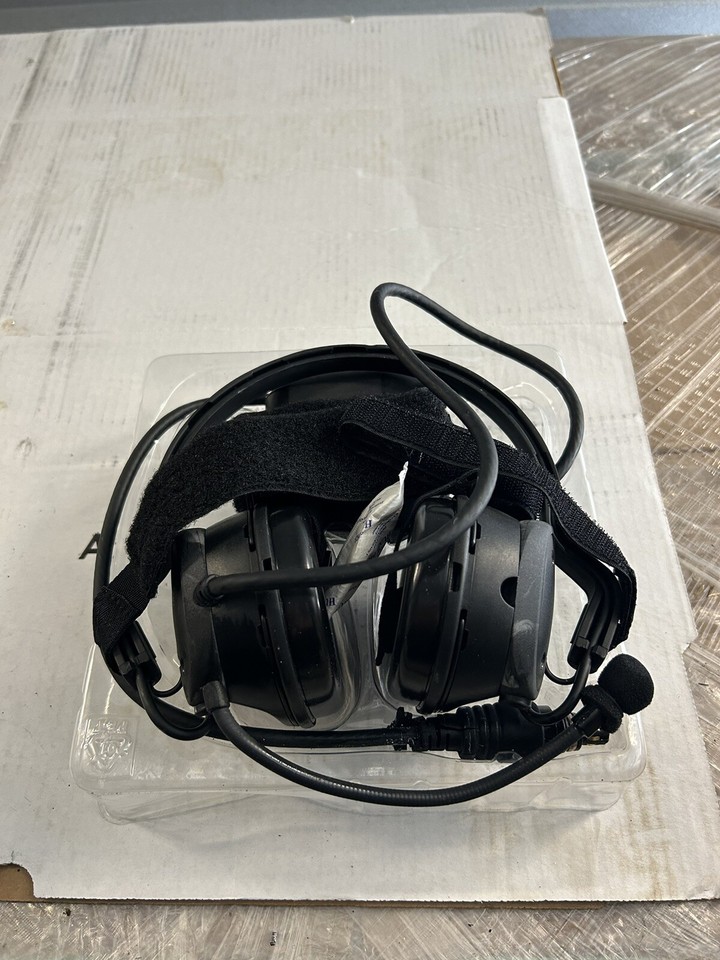 New Military Headset Microphone H-387/VRC NSN 5965-01-551-7393 Old ...
